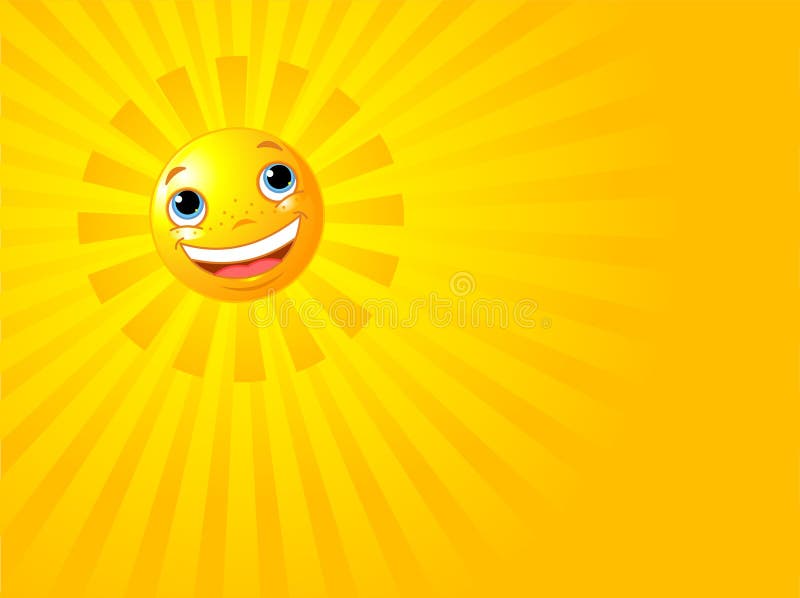 Smiling Sun Stock Illustrations – 23,093 Smiling Sun Stock ...