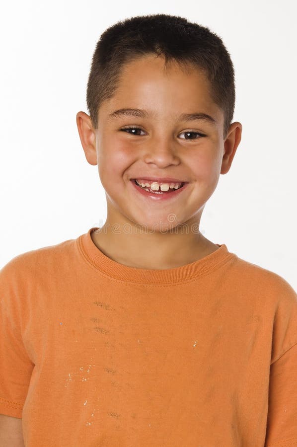 Latino boy laughing stock image. Image of alone, male - 8983483