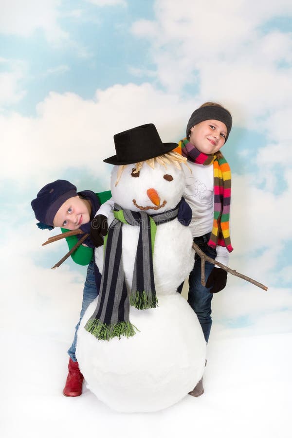 Happy snow time stock photo. Image of caucasian, lifestyle - 27184536