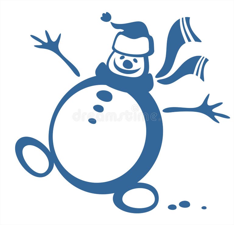 Snowball Silhouette Stock Illustrations – 1,530 Snowball Silhouette ...