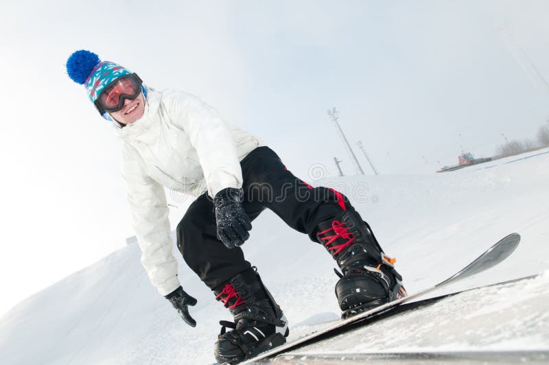 Snowboard extreme falling stock photo. Image of boarder - 18176374