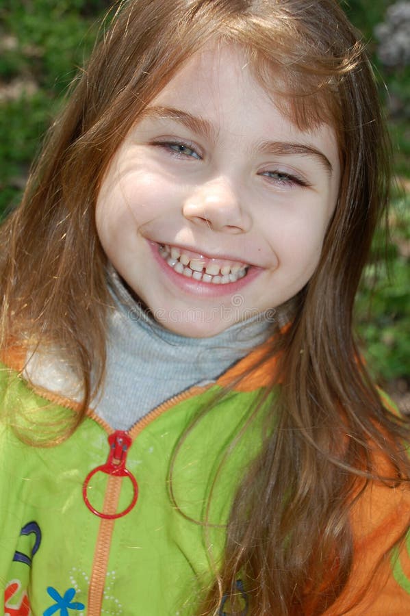 Happy spring smile stock image. Image of girl, caucasian - 4849399