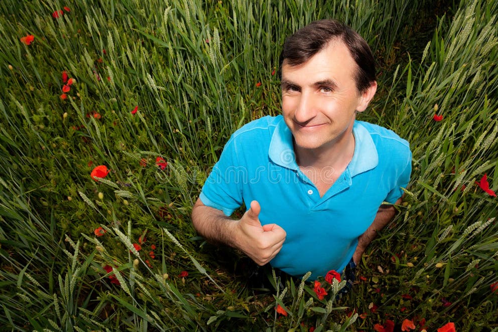 Happy spring summer senior stock image. Image of looking - 29568523