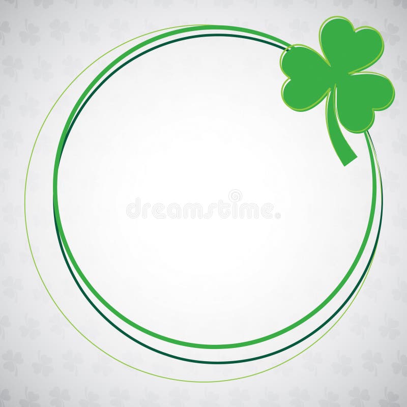 Happy St Patrick`s Day! stock vector. Illustration of four - 87719506