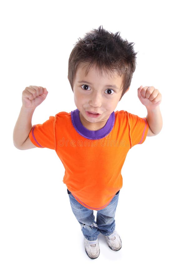 Strong child stock photo. Image of childhood, playful - 20648110