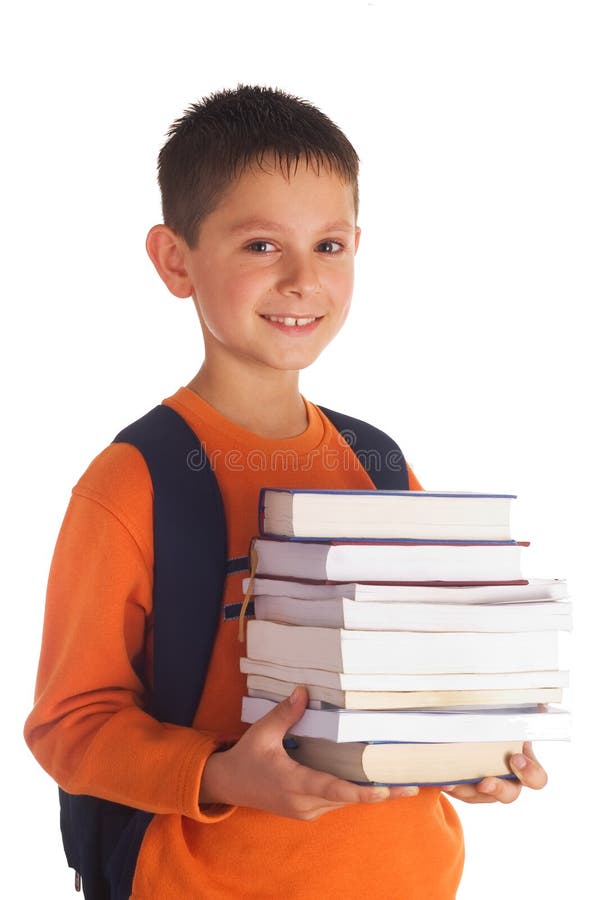 A happy student stock photo. Image of small, portrait - 3517458