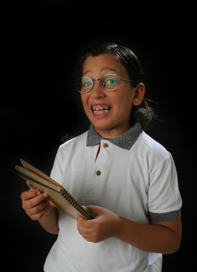Happy student boy stock photo. Image of student, glasses - 597614