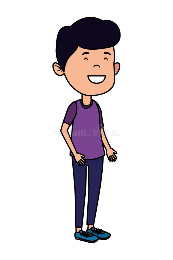 145 Comic Boy Vector Cartoon Character Stock Photos - Free & Royalty ...