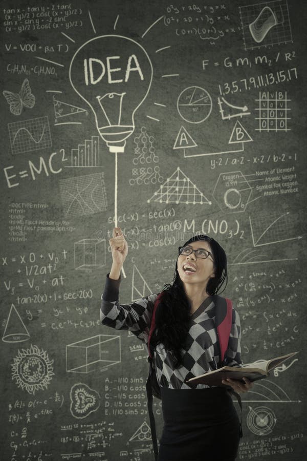 Young Asian Woman Brain Blackboard Stock Photos - Free & Royalty-Free ...