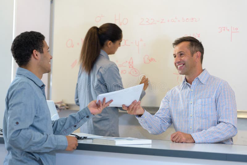 Happy Students with Results Stock Photo - Image of smiling ...
