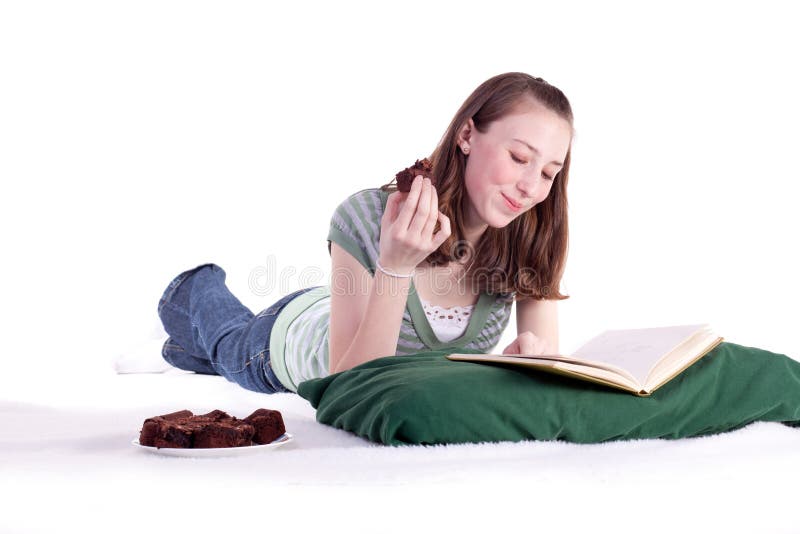 Happy Study Time stock photo. Image of floor, study, smile - 13531018
