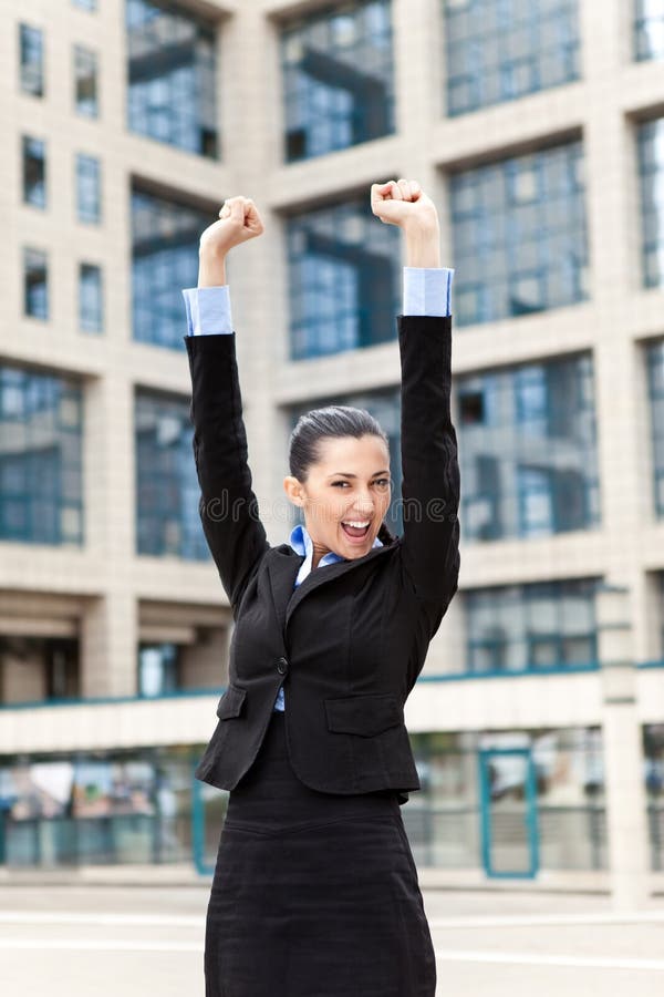 Happy success businessman stock photo. Image of ambition - 19693492