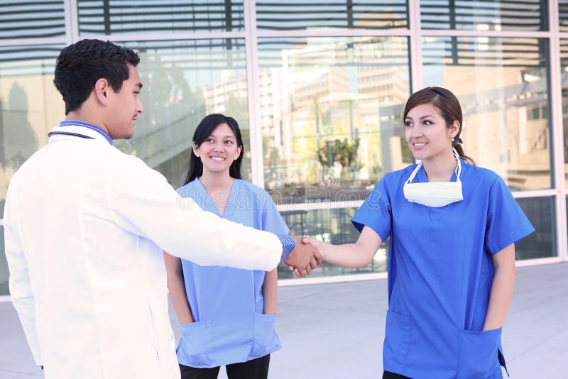 200 Happy Nurse Team Building Stock Photos - Free & Royalty-Free Stock ...