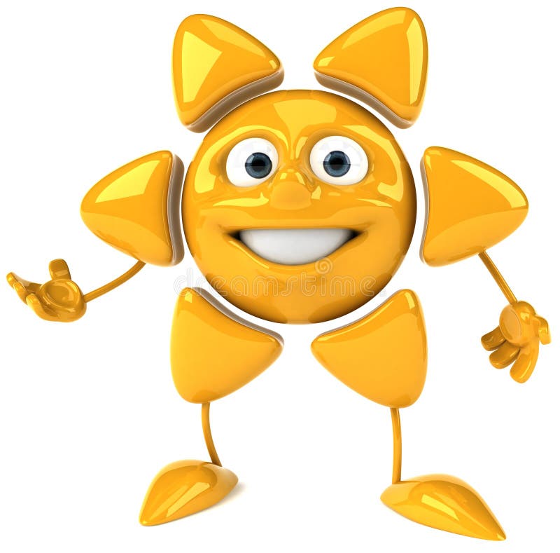 Happy sun stock illustration. Illustration of life, rising - 14050980