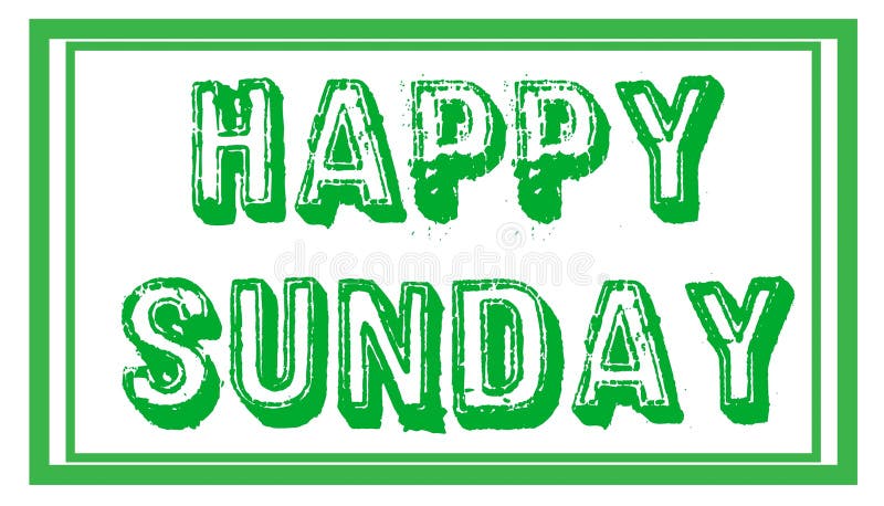 Happy Sunday background stock illustration. Illustration of diagram ...