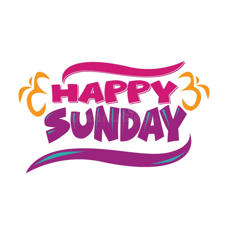 Happy Sunday Stock Illustrations – 12,780 Happy Sunday Stock ...