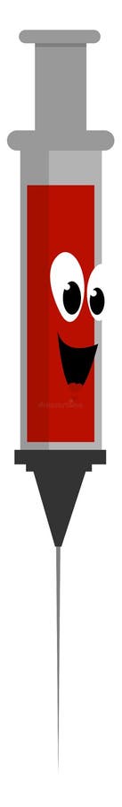 Syringe illustration stock vector. Illustration of tool - 3656649