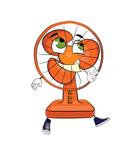 Cool Table Fan Cartoon Stock Illustrations – 274 Cool Table Fan Cartoon ...
