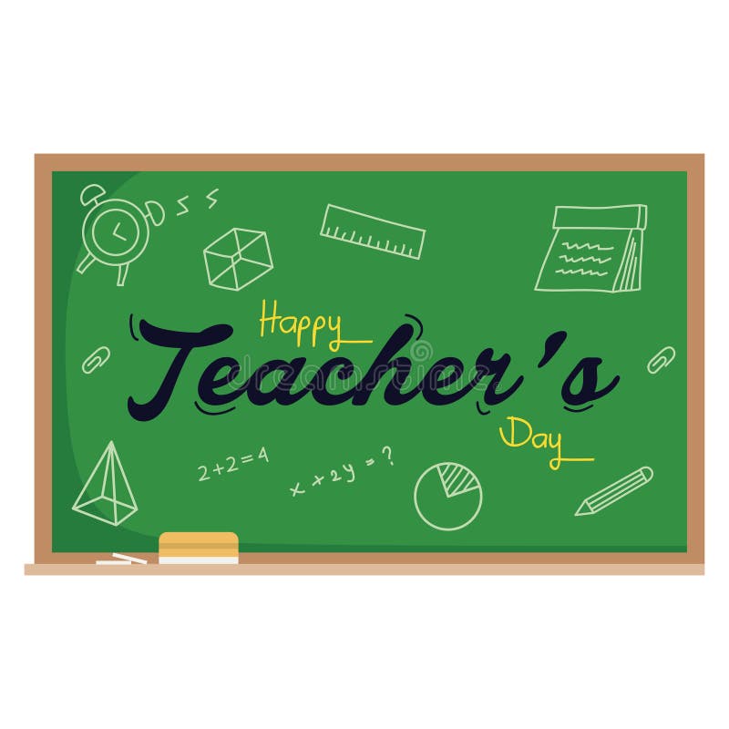 Teachers Teaching Blackboard Stock Illustrations – 1,293 Teachers ...