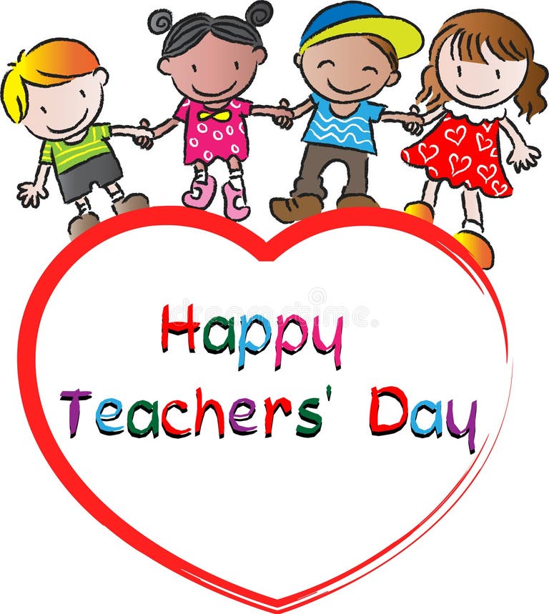 Happy Teachers Day Card Stock Illustrations – 4,995 Happy Teachers Day ...