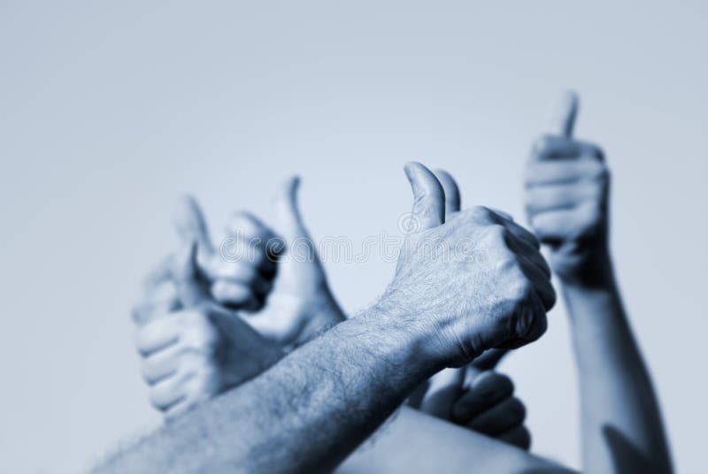 Happy team stock photo. Image of human, happiness, blue - 2739084