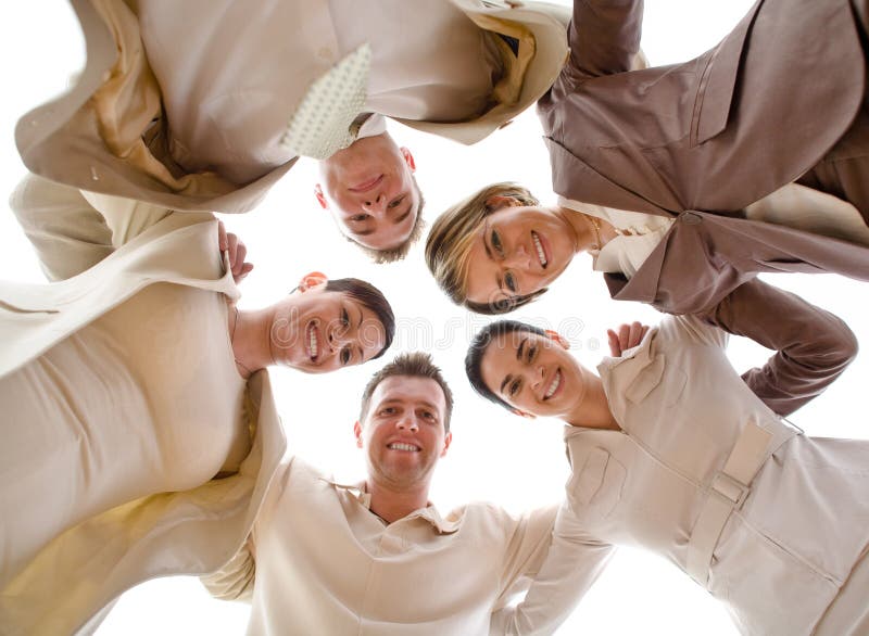 Happy Team stock photo. Image of cooperation, relationship - 3926528