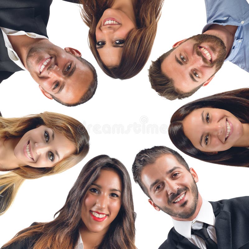 Happy team stock image. Image of businessperson, cooperation - 54091005