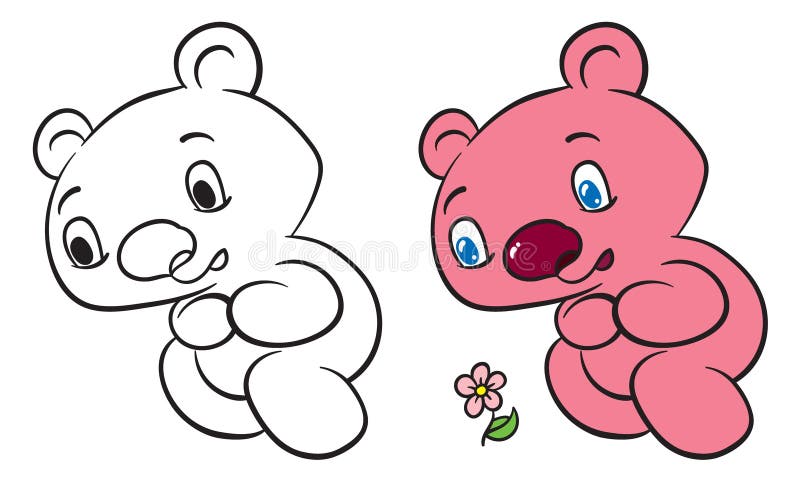Happy teddy bear stock vector. Illustration of embracing - 55978223