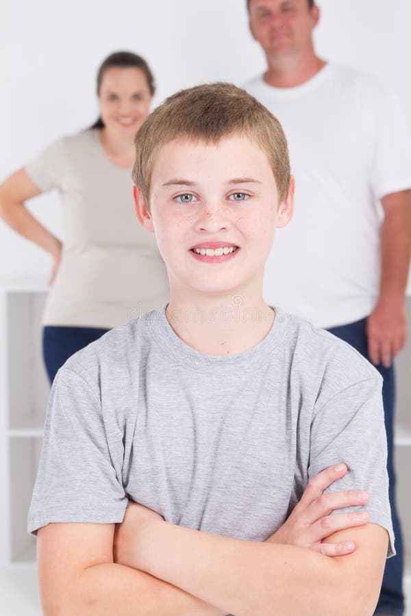 Boy Hugging Parents Teen Stock Photos - Free & Royalty-Free Stock ...