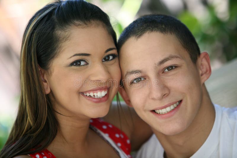 Happy teen couple stock photo. Image of cute, college - 2794952