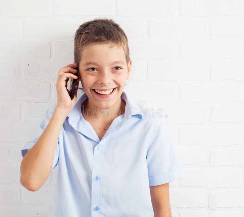 Happy teenager at studio stock image. Image of human - 153194639