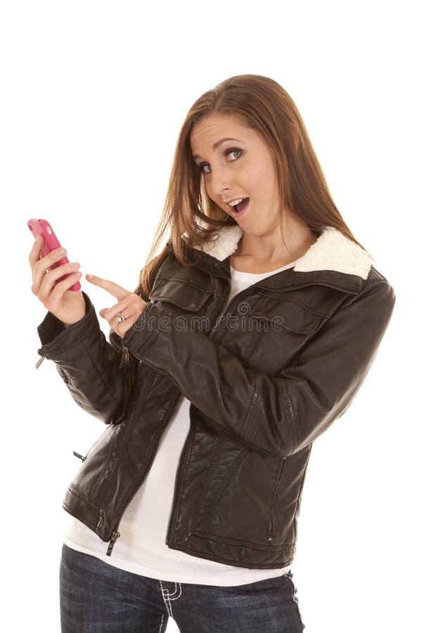 Happy texting on phone stock image. Image of confident - 27596921