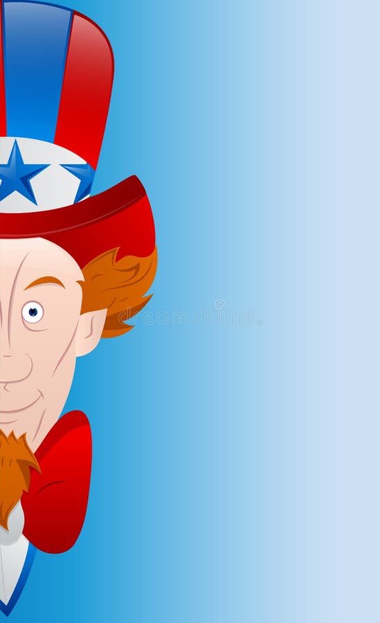 Happy 4th of July Vector Card Stock Illustration - Illustration of ...