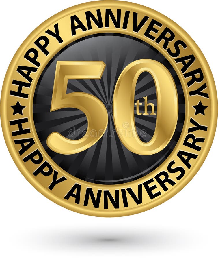 Happy 50th Birthday Banner Stock Illustration Illustration Of 70th