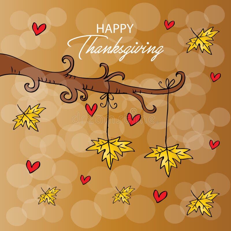 Happy Thanksgiving stock illustration. Illustration of paper - 99659774