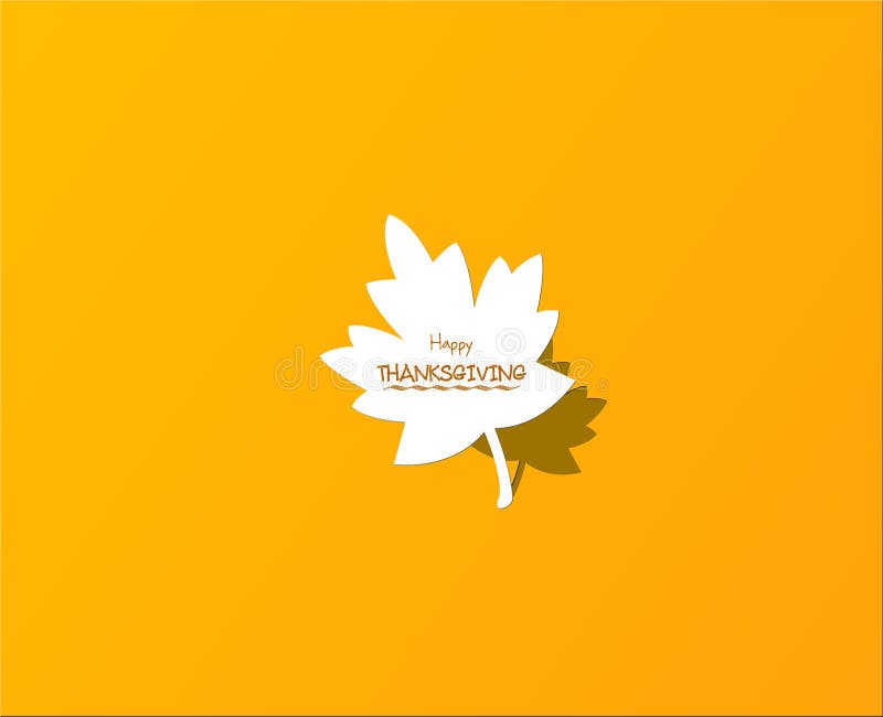 Happy Thanksgiving Day Illustration Green Background and Text Space ...