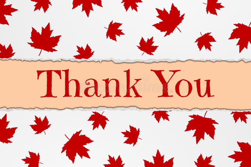 Happy Thanksgiving. Thank You from Canada Stock Illustration ...