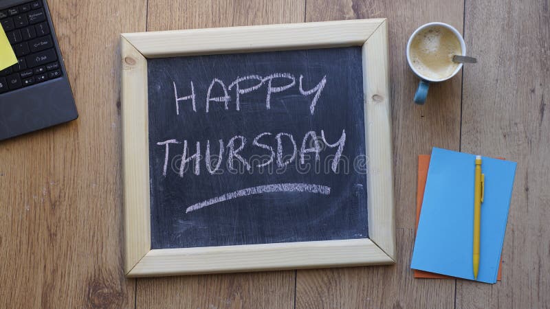 Happy thursday stock image. Image of work, communication - 50459145