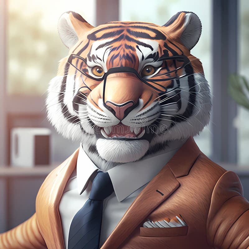 Office Tiger Stock Illustrations – 534 Office Tiger Stock Illustrations ...