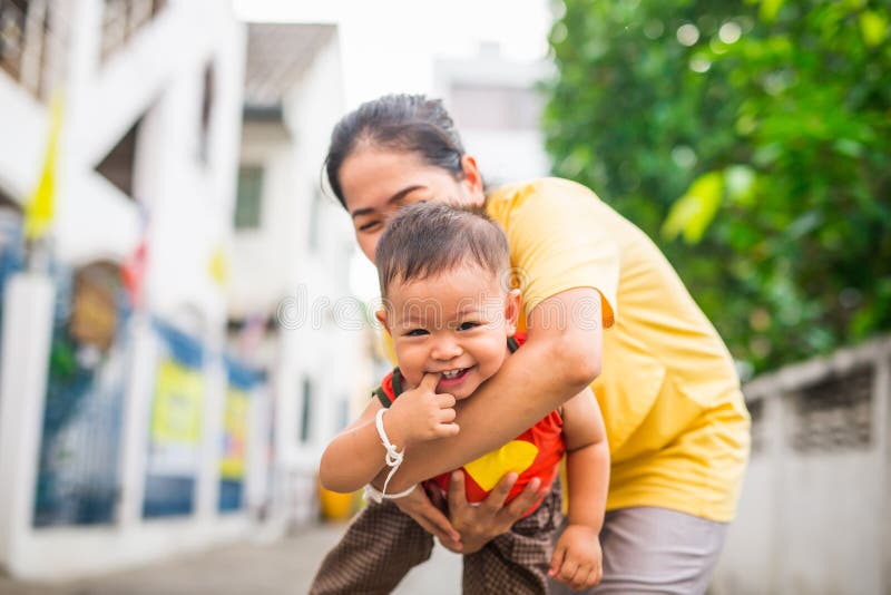 Happy time of baby stock image. Image of healthy, cute - 75111097