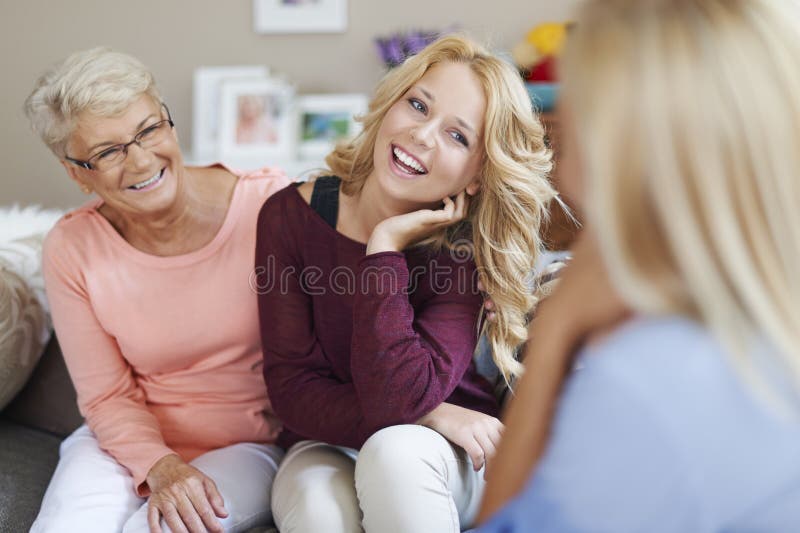 Happy times with family stock image. Image of generation - 48589837