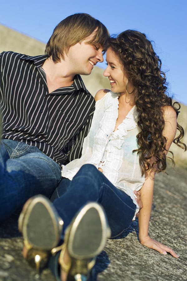 Happy together stock image. Image of relaxation, nature - 10779593