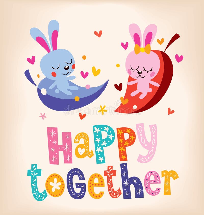 Let s get together stock vector. Illustration of holidays - 53483354