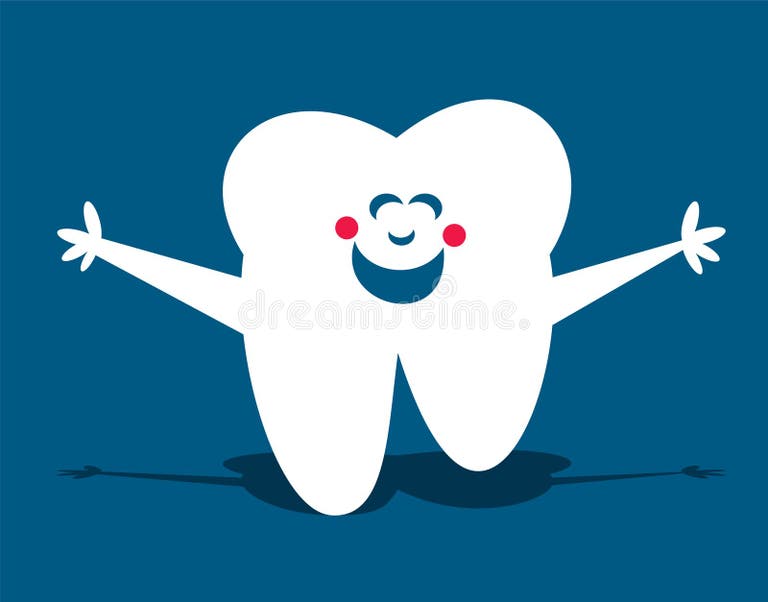 Happy Little White Tooth Stock Illustrations – 7,000 Happy Little White ...
