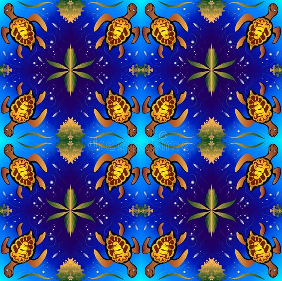 Happy Tortoise Pattern Stock Illustrations – 659 Happy Tortoise Pattern ...