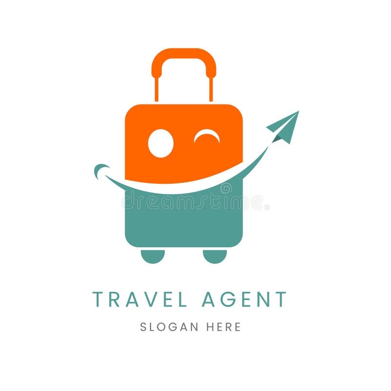 Happy Travel Case Vector Illustration Stock Illustration Stock Vector ...