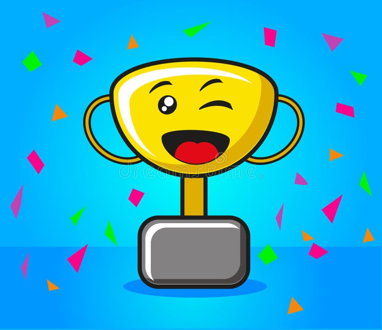 Trophy Happy Stock Illustrations – 15,818 Trophy Happy Stock ...