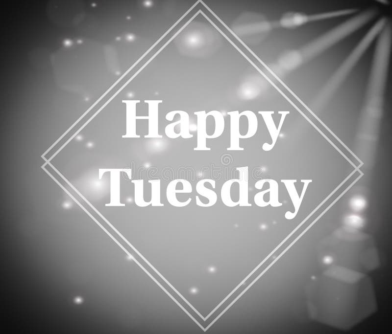 Happy Tuesday background stock illustration. Illustration of happy ...