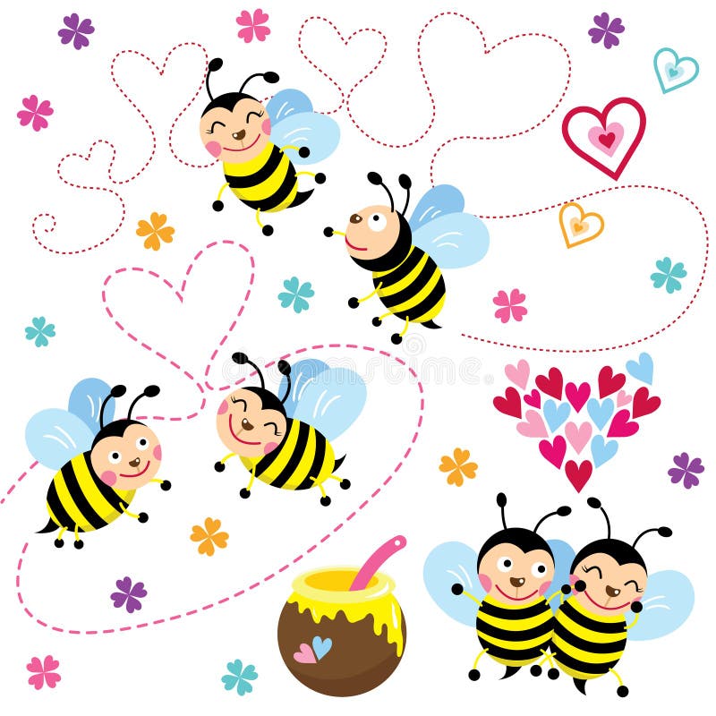 Female Bee Clipart Stock Illustrations – 58 Female Bee Clipart Stock ...