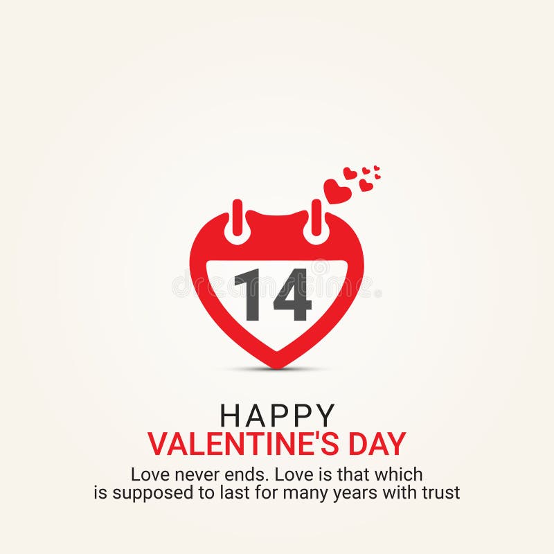 Happy Valentine S Day. Happy Valentine S Day Creative Ads Stock ...